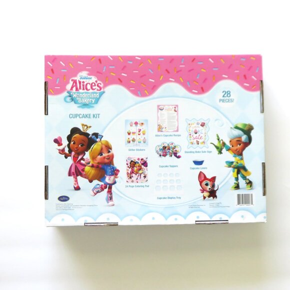 Disney | Kitchen | 28 Pieces Disney Junior Alices Wonderland Bakery ...